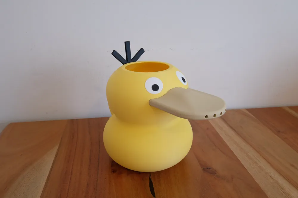 Sprayduck | Entonkanne | Psyduck Watering Can - Free 3D Print Model ...