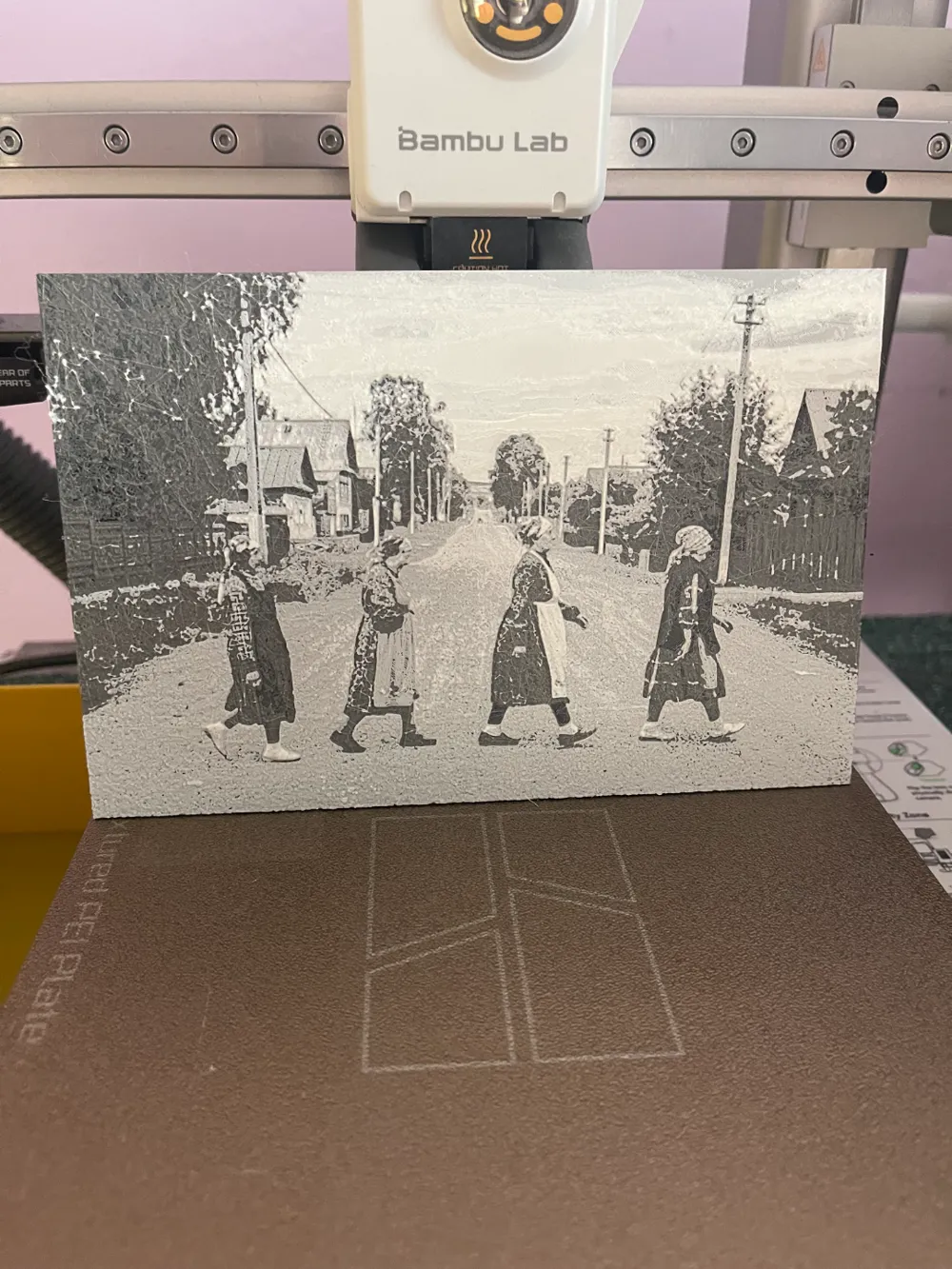 "Old Womans" Road - The Beatles Abbey Road parody - HueForge by intommy ...