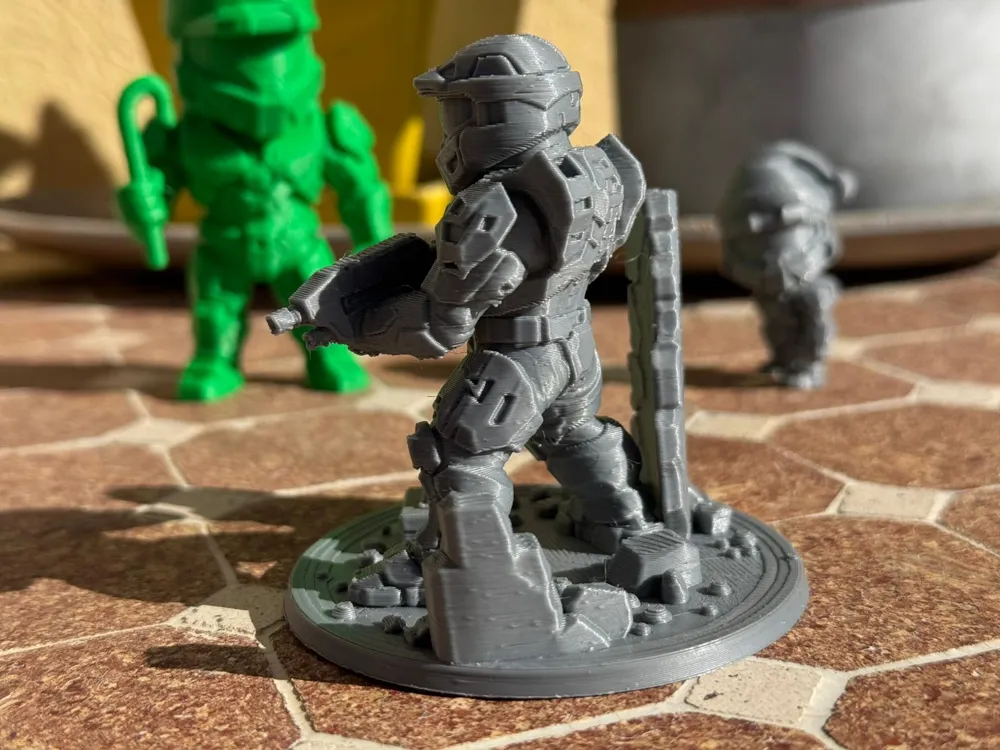 Master Chief Diorama | Halo Collection by Shell Head Labs MakerWorld ...