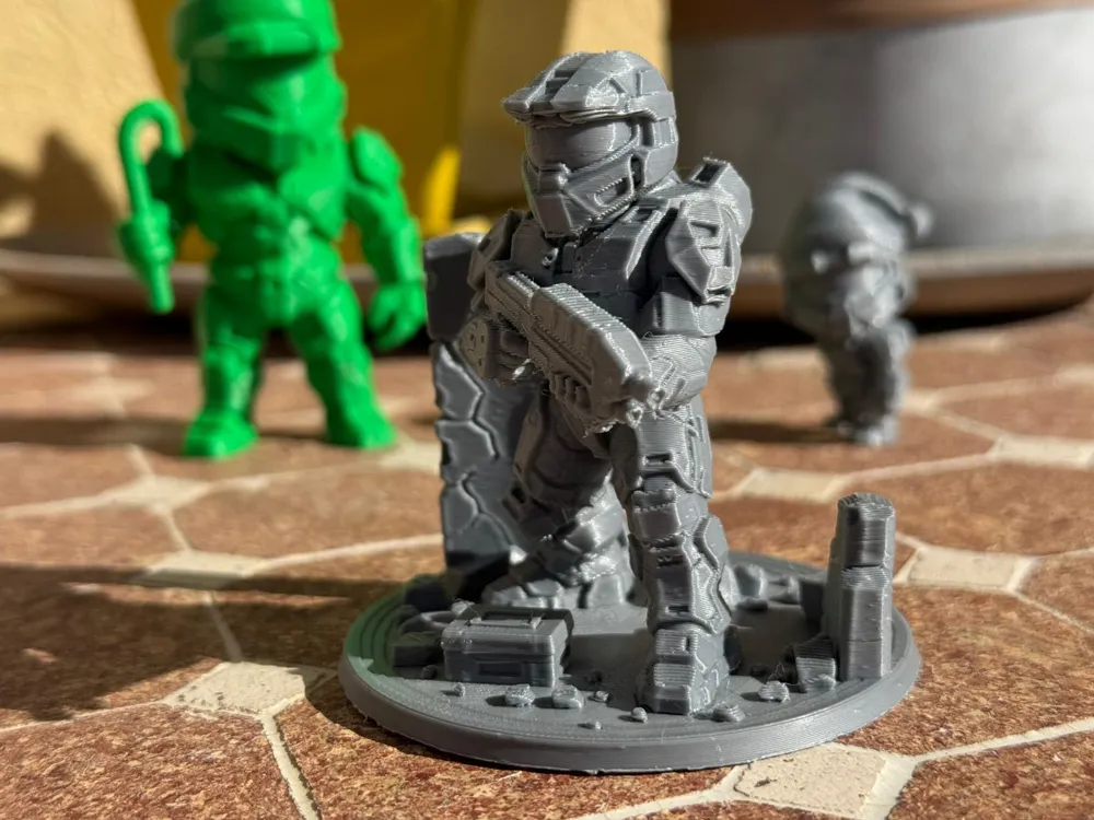 Master Chief Diorama | Halo Collection by Shell Head Labs MakerWorld ...