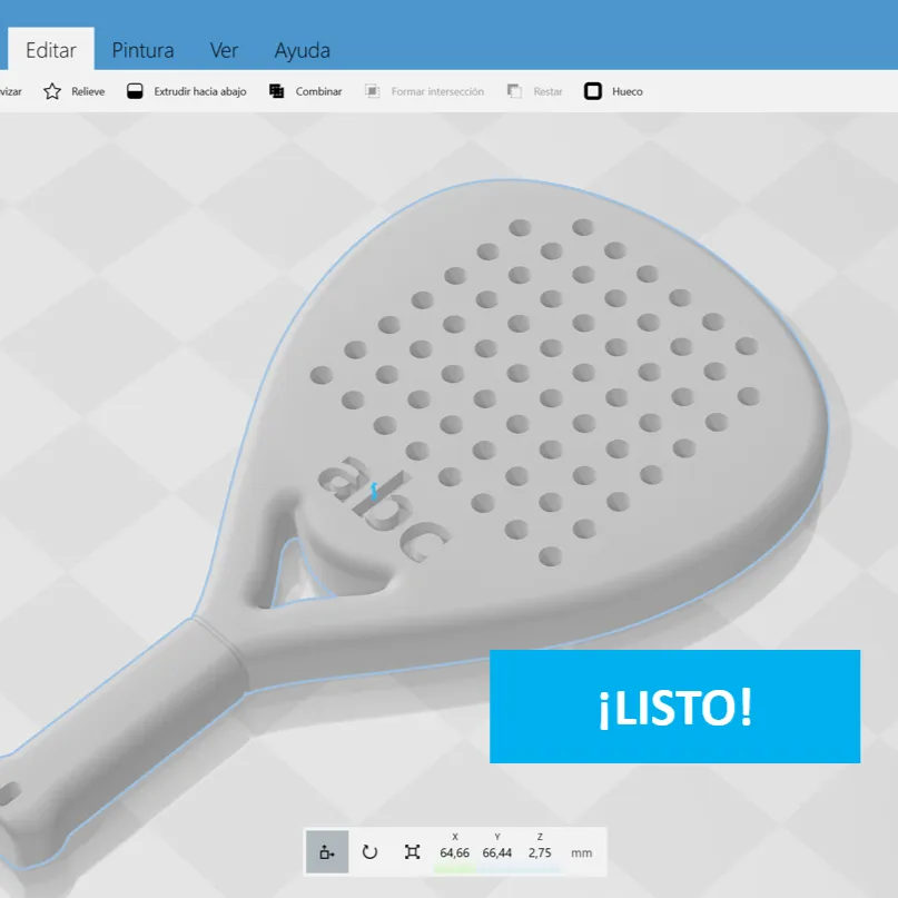 Padel Racket Keychains | Customizable by custom3dmodels MakerWorld ...