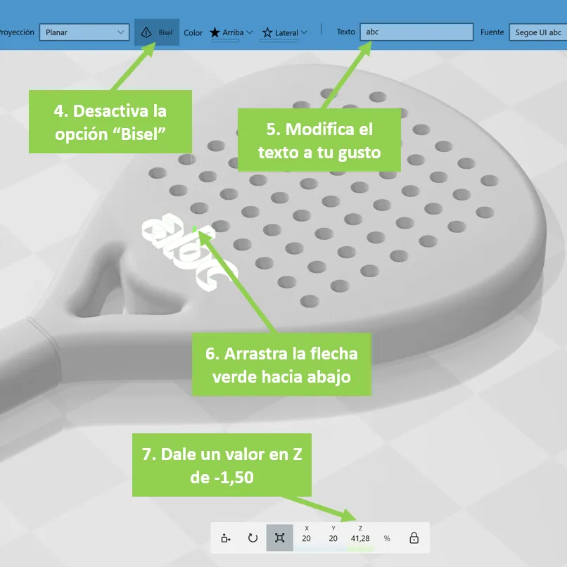 Padel Racket Keychains | Customizable by custom3dmodels MakerWorld ...