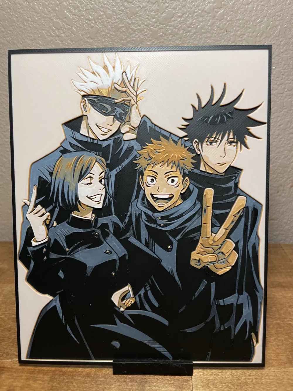 Hueforge - Jujutsu Kaisen - Gojo and the Crew by Cloudy Nostalgia ...