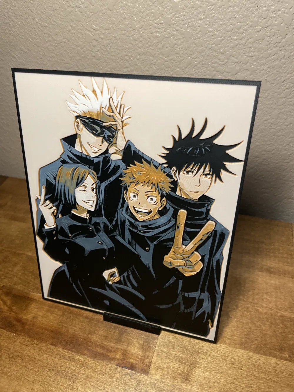 Hueforge - Jujutsu Kaisen - Gojo and the Crew by Cloudy Nostalgia ...