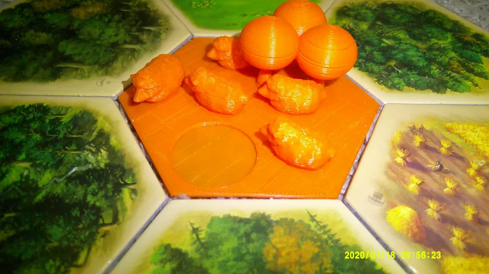 Catan 3d Custom Hex by *3D Print Wizard* - MakerWorld