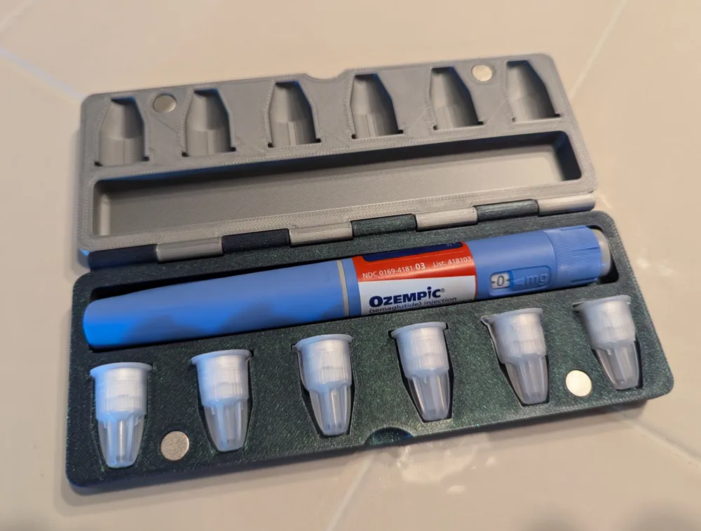Ozempic Injector Case by TeeJMcDermott MakerWorld: Download Free 3D Models