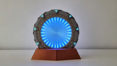 Stargate Deluxe [Atlantis / SG1] by Basti85 MakerWorld: Download Free 3D Models
