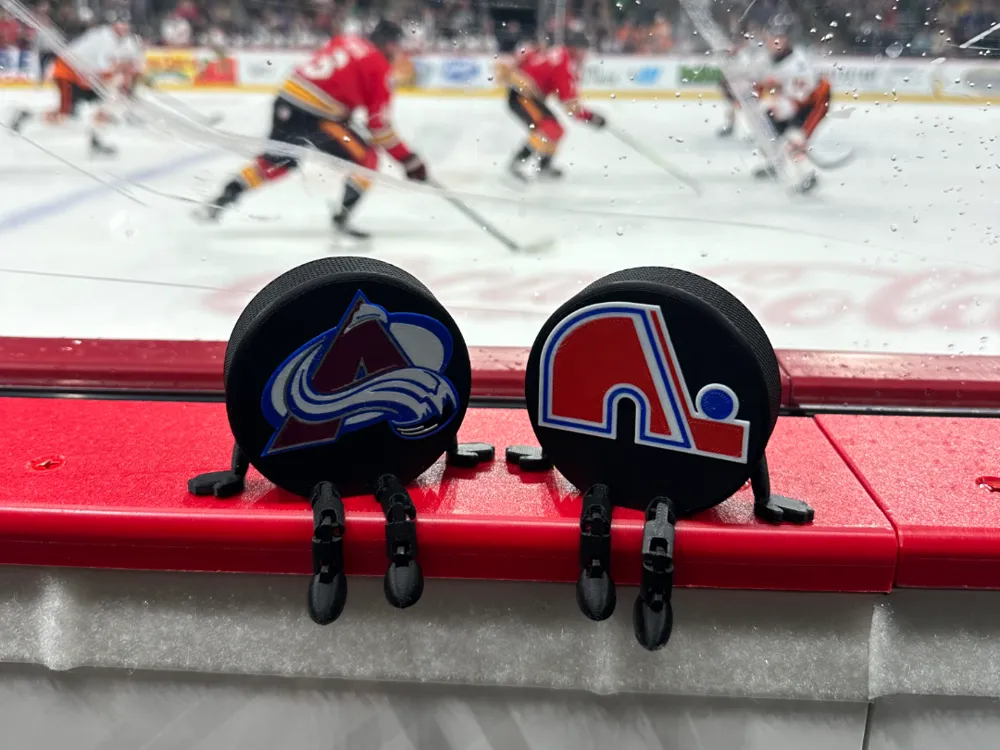 NHL Hockey Puck Buddy - Custom/Personnal Team Logo by Hockey Dad ...