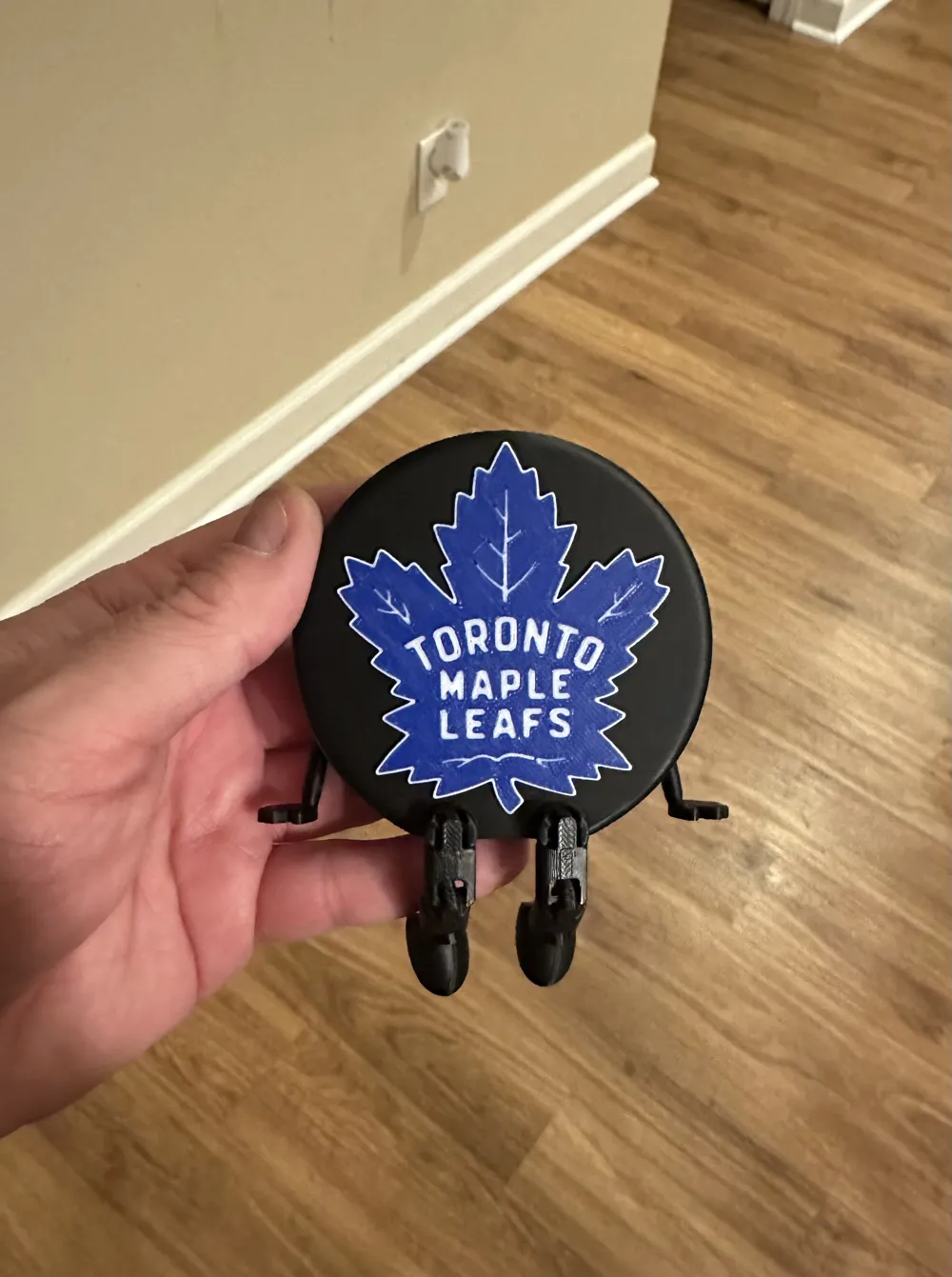 NHL Hockey Puck Buddy - Custom/Personnal Team Logo by Hockey Dad ...