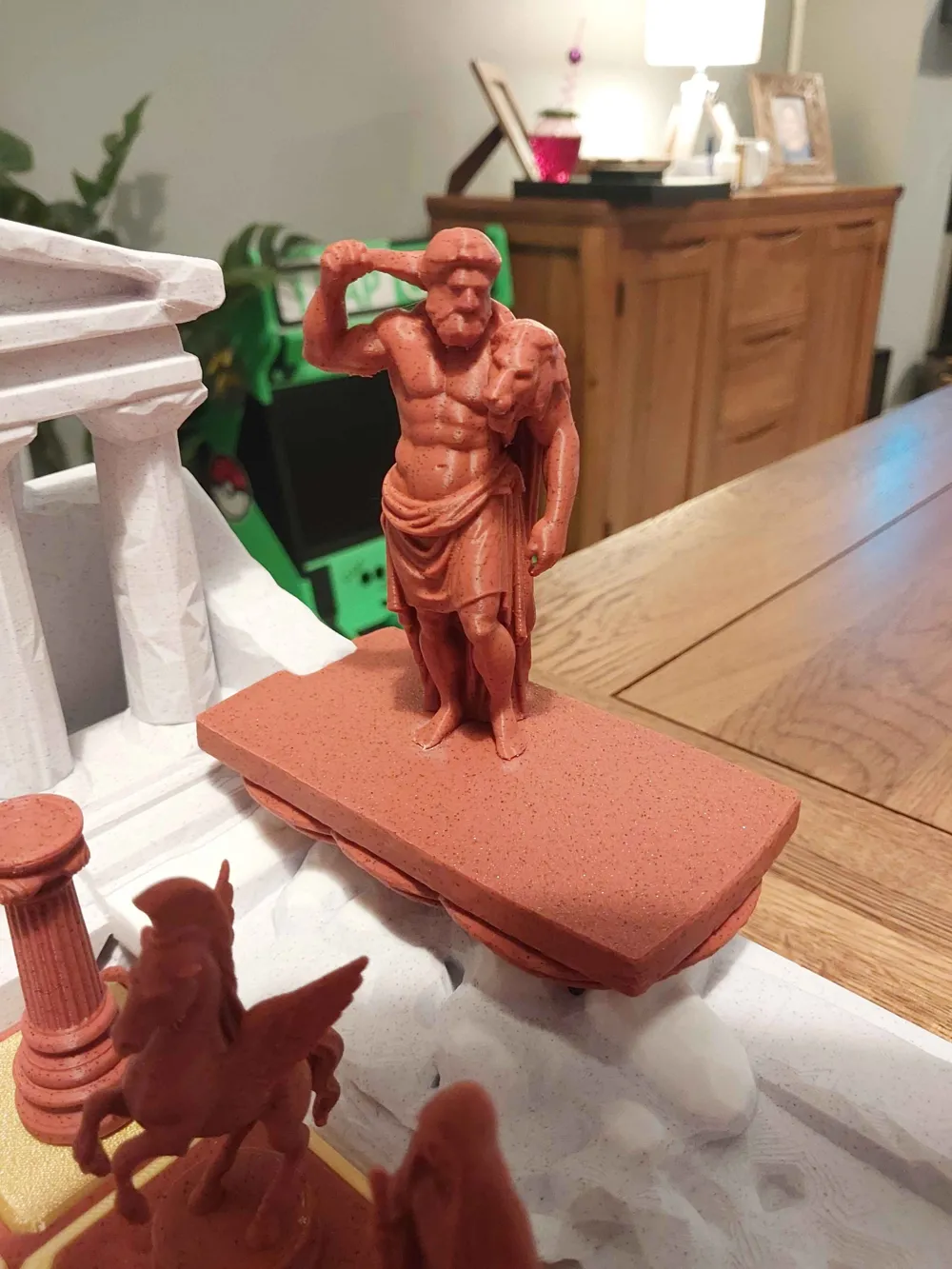 Greek Mythology Chess Set - Minotaur vs Hercules - Free 3D Print Model ...