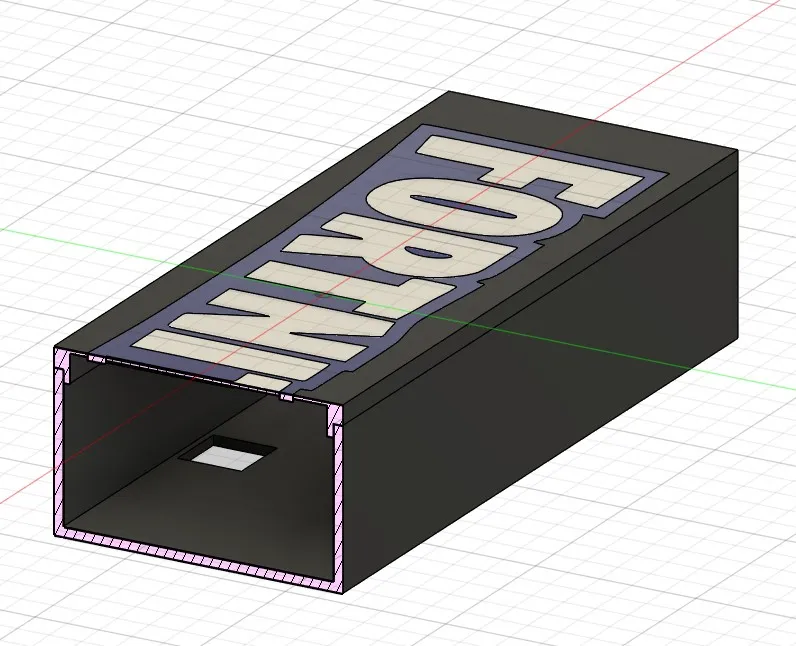 Luminária LED (por exemplo, Fortnite) - Modelo gratuito para impressão ...