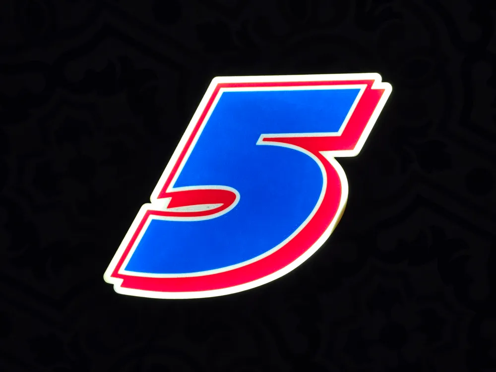 Kyle Larson LED Lightbox Sign by Fast3D MakerWorld: Download Free 3D Models