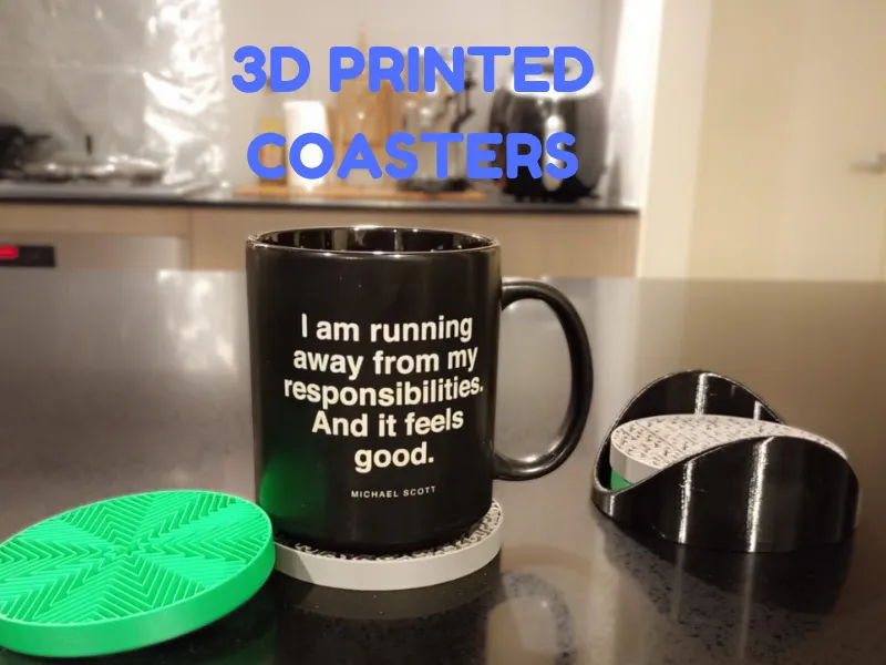 Stylish Coaster by Pixel MakerWorld: Download Free 3D Models