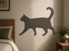 Walking cat silhouette - Free 3D Print Model - MakerWorld