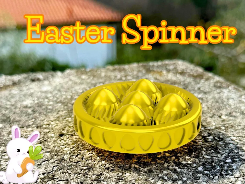 Planetary gear fidget spinner - Easter edition by B-Engineer MakerWorld ...