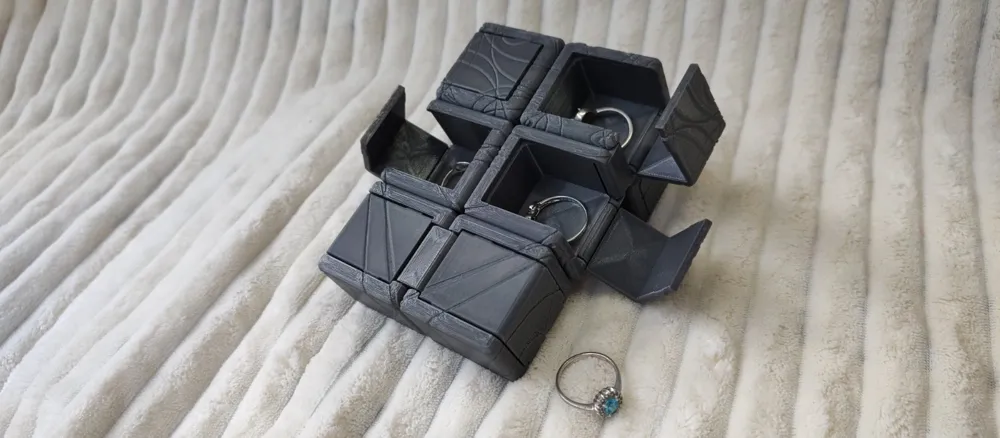 Jewelry box fidget cube - Free 3D Print Model - MakerWorld