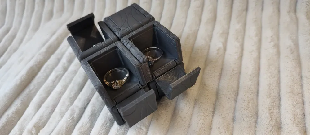 Jewelry box fidget cube - Free 3D Print Model - MakerWorld