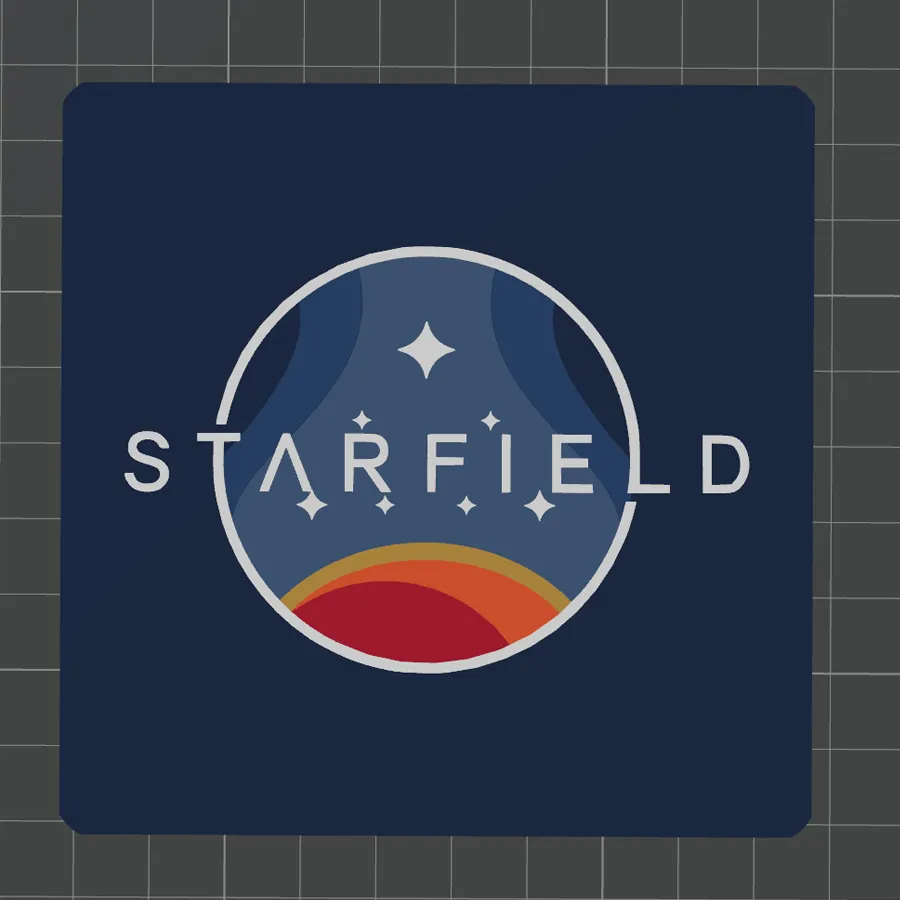 CONSTELLATION LOGO - STARFIELD by Mr3DCraft - MakerWorld