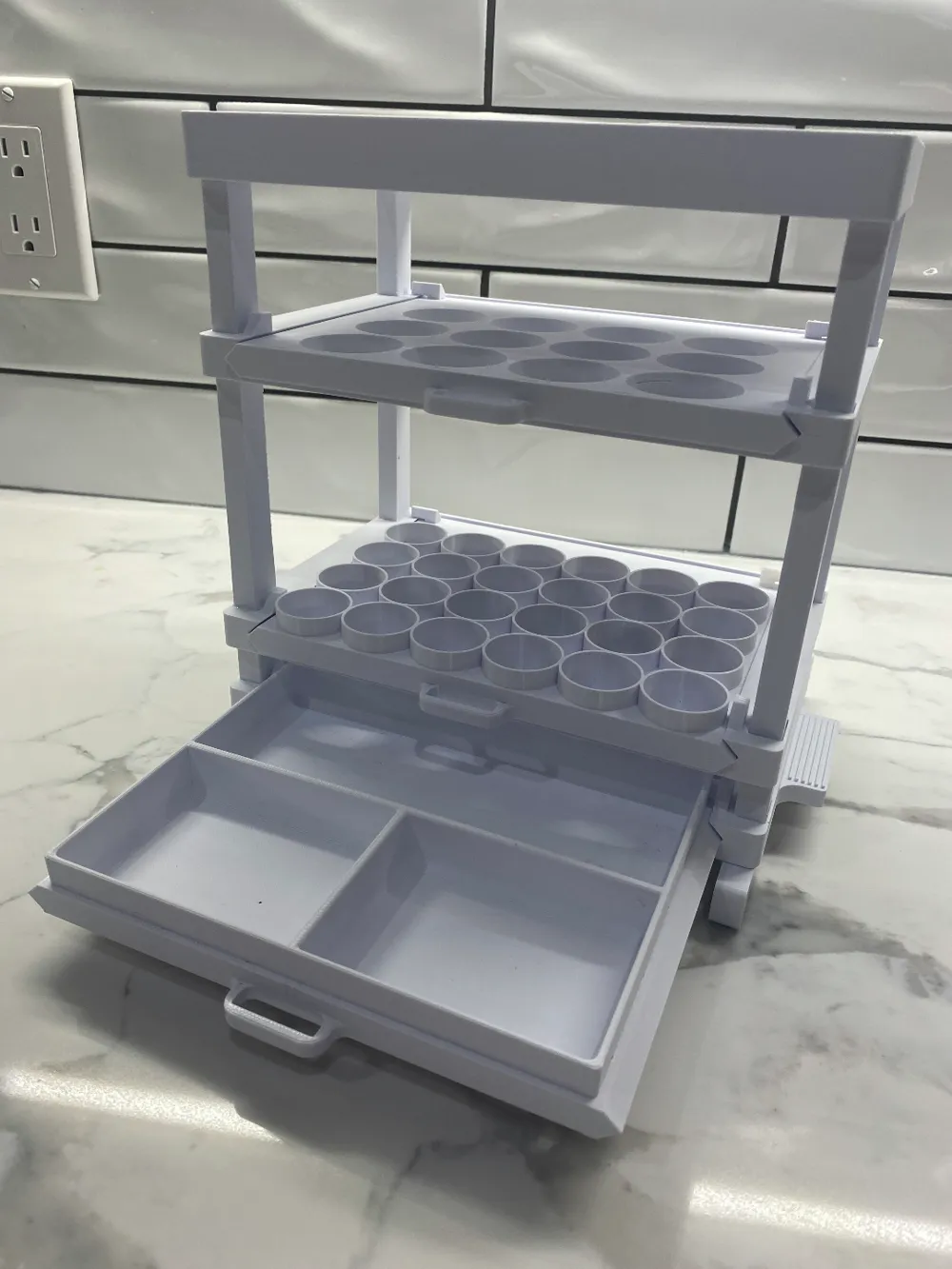 Modular Stackable Paint Trays by kevinum MakerWorld: Download Free 3D ...