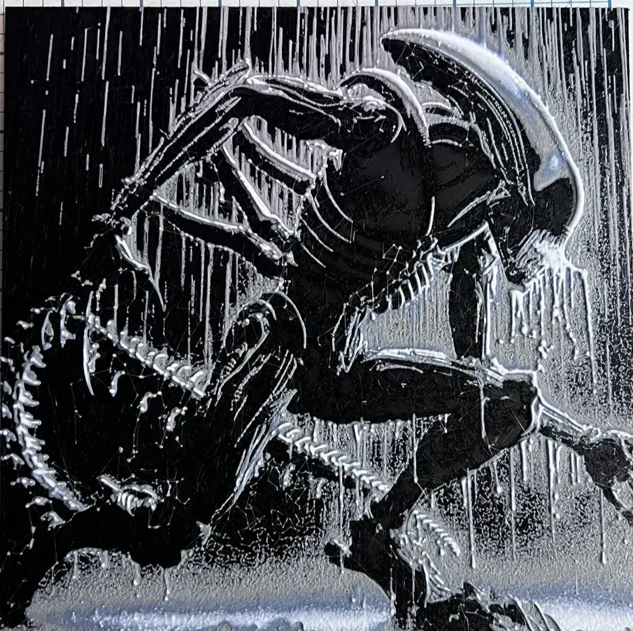 Alien, Xenomorph hueforge by Mysstra hueforge 3Dart MakerWorld ...