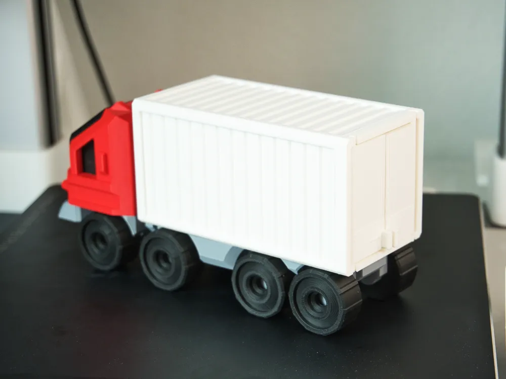 Container Hauler - Model Kit - Free 3D Print Model - MakerWorld