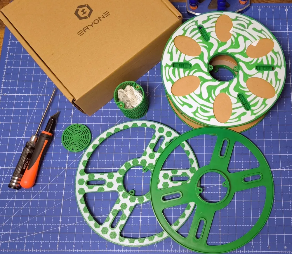 Eryone brand cardboard reel adapters by Nanodesigner - MakerWorld