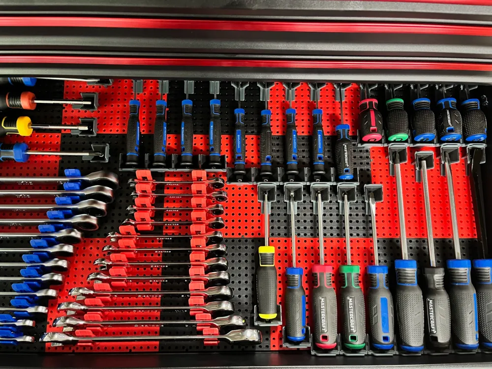 ToolGrid compatible 6x6 peg board - Free 3D Print Model - MakerWorld