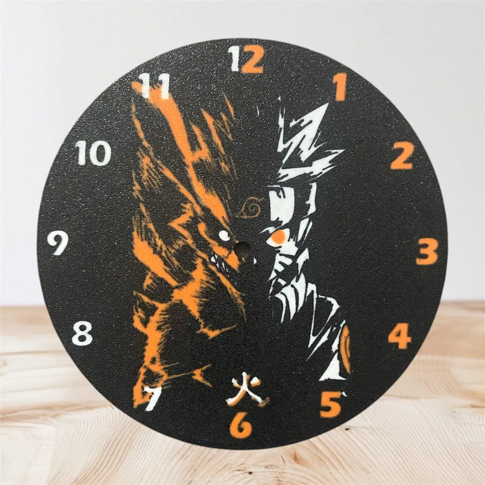 Naruto Clock by Cry3DLab - MakerWorld
