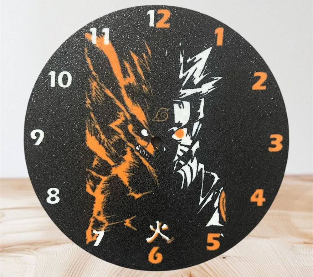 Naruto Clock by Cry3DLab - MakerWorld