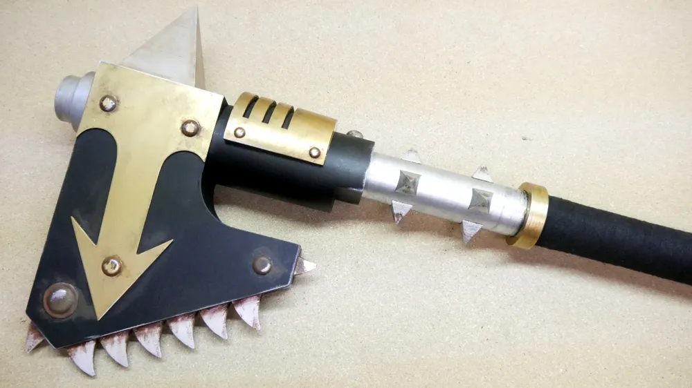 Warhammer 40k Chainaxe by WF3Dprinting - MakerWorld