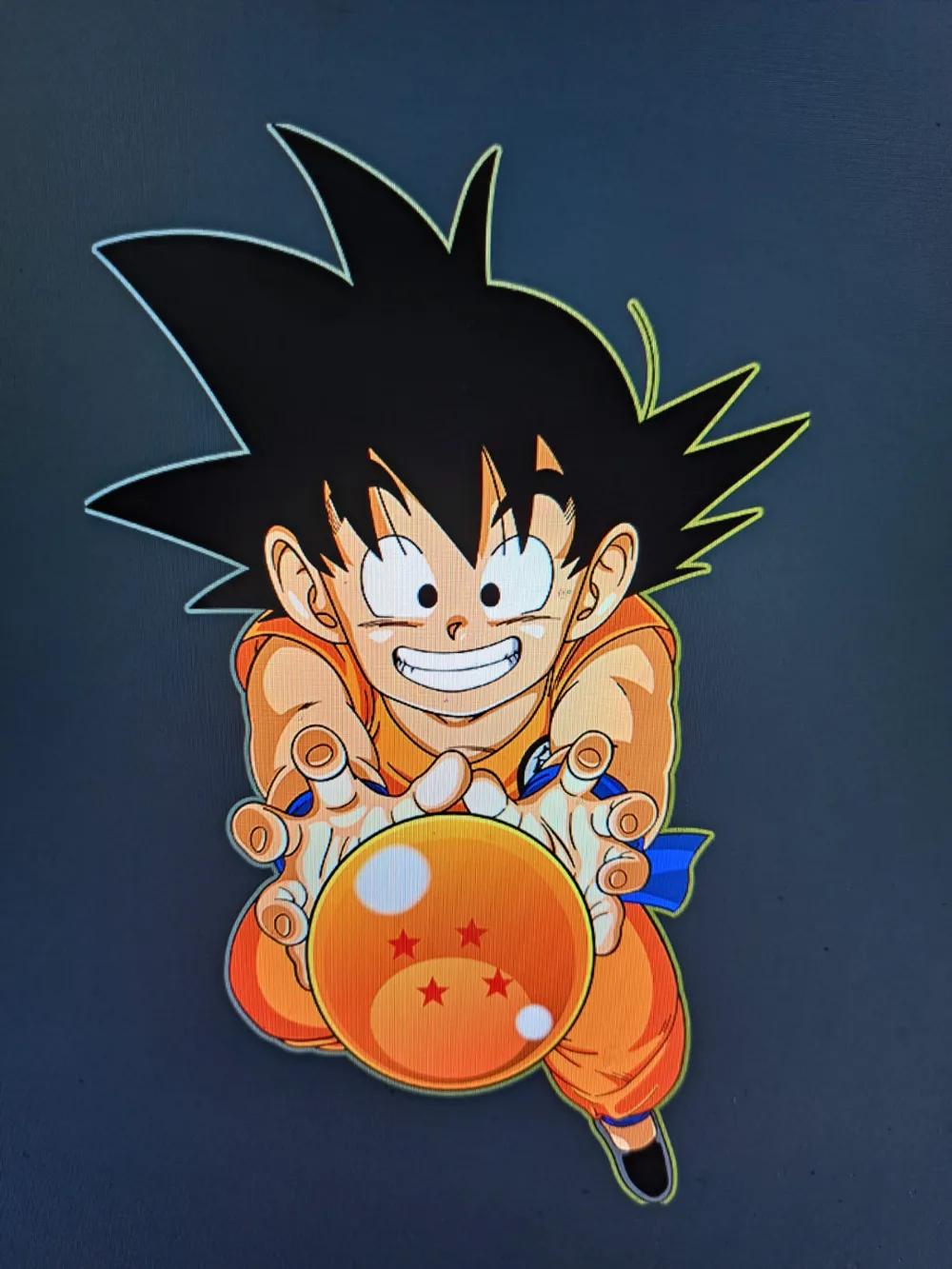 2D Goku Kid art by LITO3D - MakerWorld