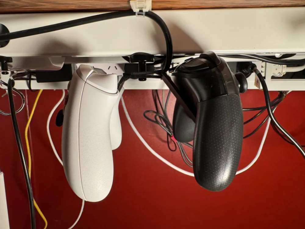 Under desk Controller holder / Controller Mount by Alexi Giovani ...