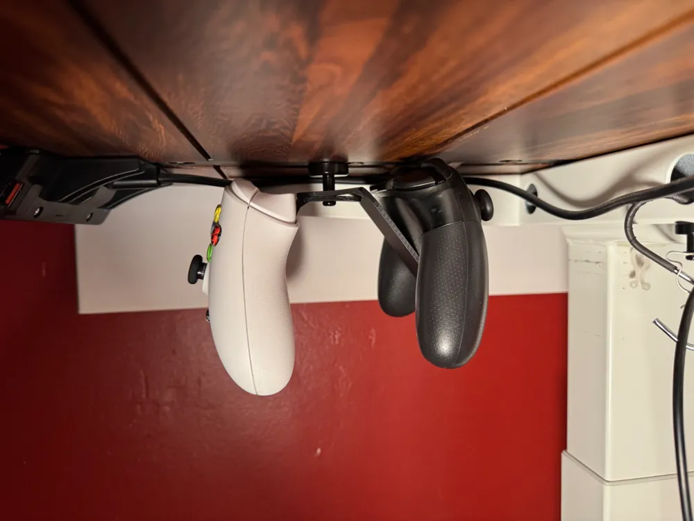 Under desk Controller holder / Controller Mount by Alexi Giovani ...