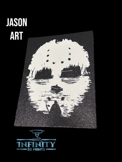 JASON MASK KEYCHAIN by Infinity 3D Prints - MakerWorld