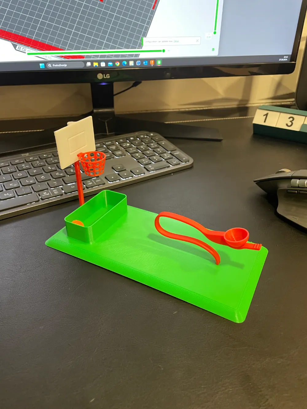 Desktop finger baskettball court by sipura MakerWorld: Download Free 3D ...