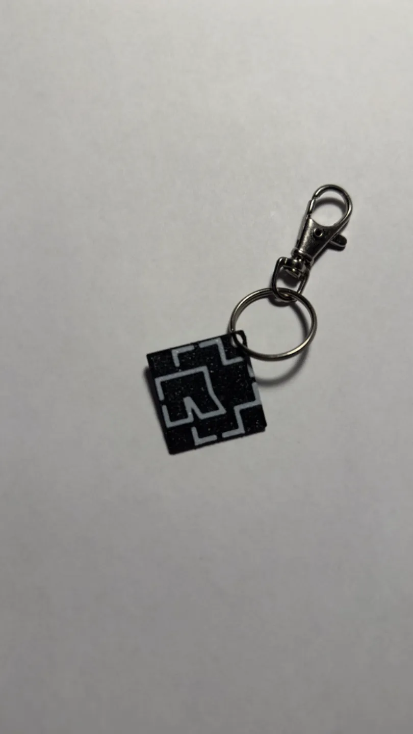 Rammstein keychain by Oskar.M - MakerWorld