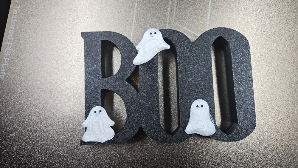Letrero de fantasma BOO SIN SOPORTE por Maaght MakerWorld: Descarga ...