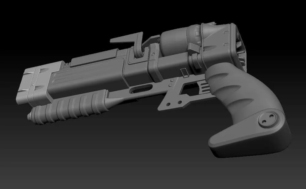 Fallout 4 Laser Pistol - Free 3D Print Model - MakerWorld