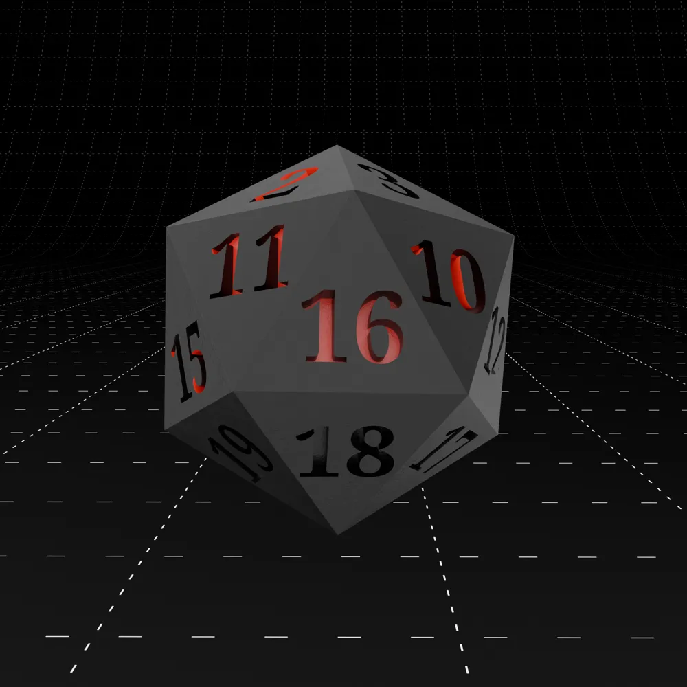 D20 DICE – Tabletop Roleplaying Die - Free 3D Print Model - MakerWorld