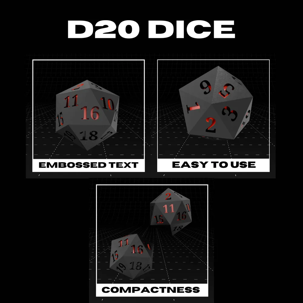 D20 DICE – Tabletop Roleplaying Die - Free 3D Print Model - MakerWorld