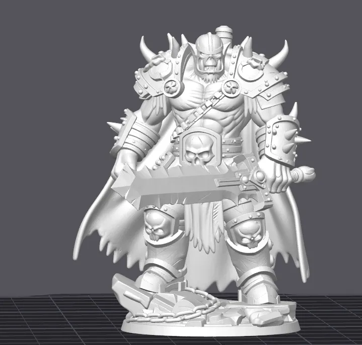 Orc Warrior miniature by StoneRock MakerWorld: Download Free 3D Models