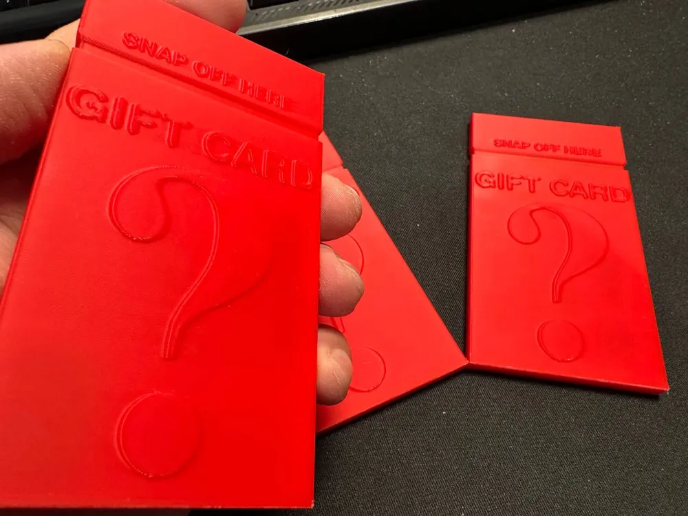 Gift Card Snap Card Remixed by Epic Benjo MakerWorld: Download Free 3D ...