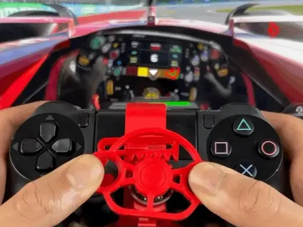 Ps4 Steering Remixed by Trax MakerWorld: Download Free 3D Models