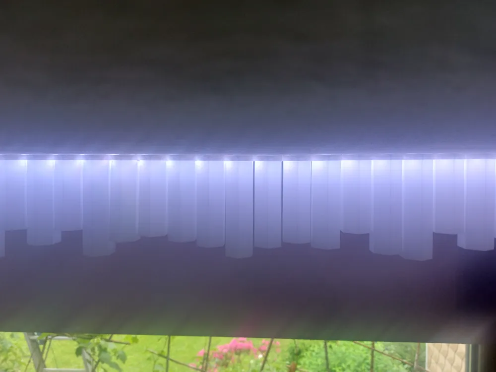 LED strip Hexagon ceiling lights by Sundeki - MakerWorld