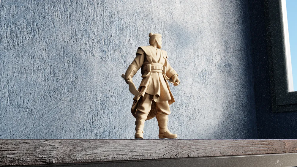 Samurai Obi Wan Kenobi by Marjers MakerWorld: Download Free 3D Models