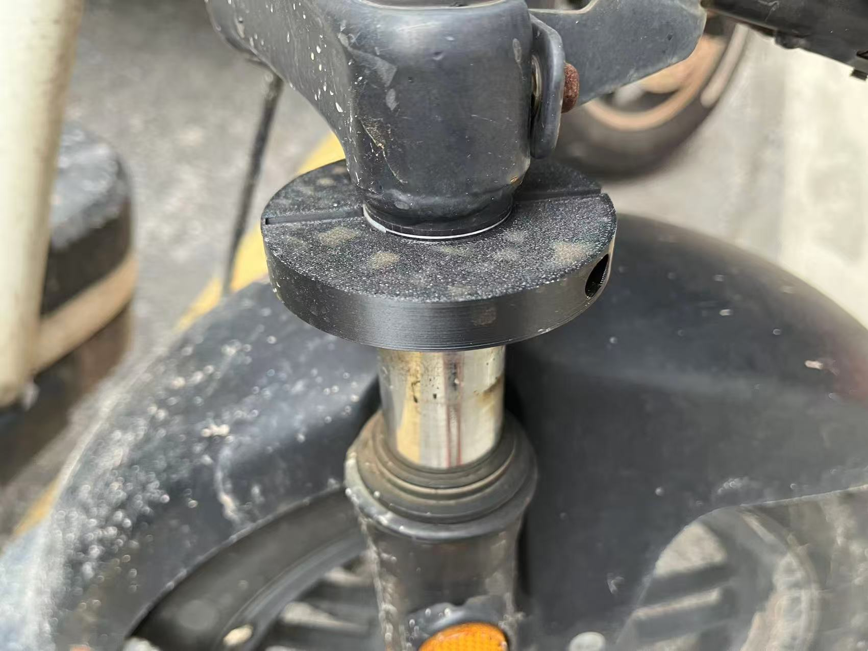 Electric bicycle front shock absorber splash guard, 29mm diameter ...