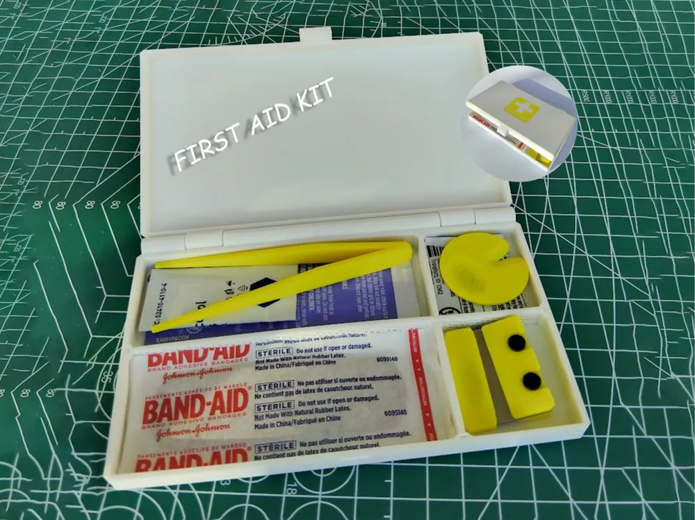 Rugged First Aid Kit by Maker Man MakerWorld: Download Free 3D Models