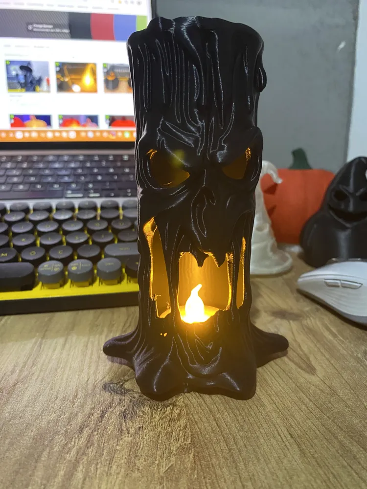 Halloween Melting Candle Ghost Tea Light by yueylmz MakerWorld ...