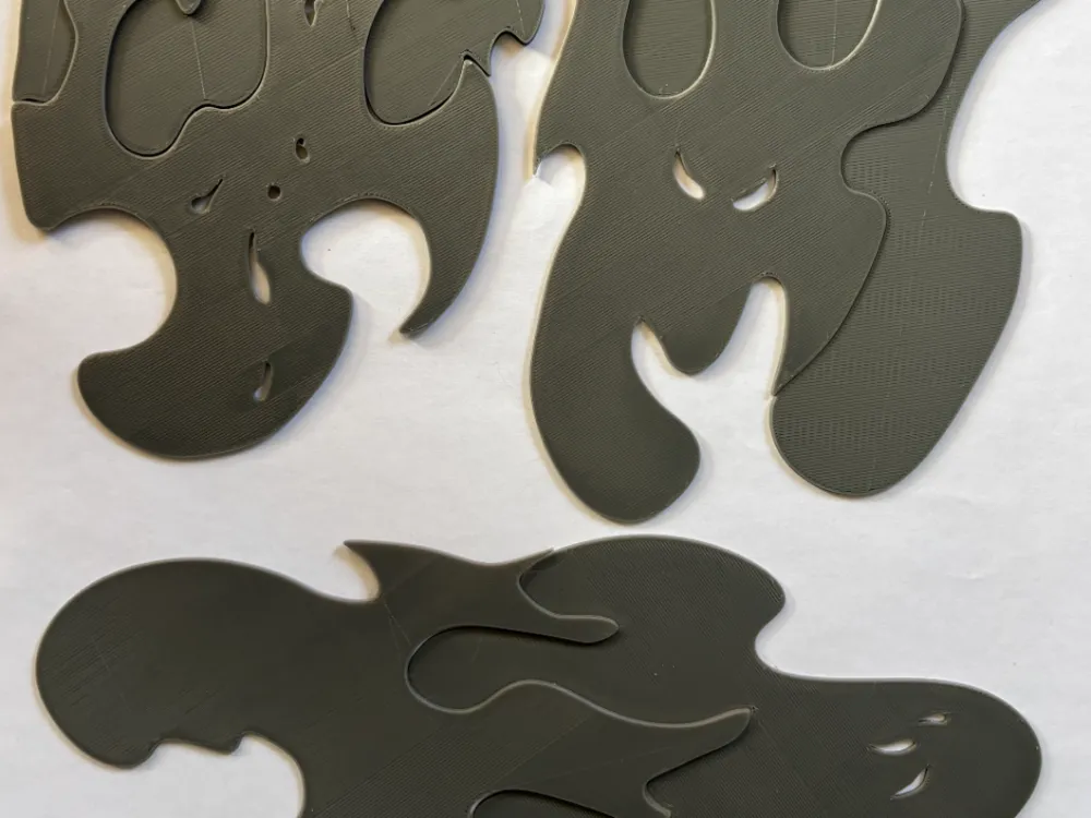 Real Fire Airbrush Stencil / Template - Free 3D Print Model - MakerWorld