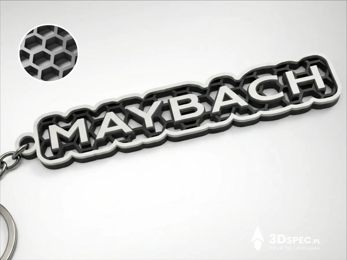 Maybach keychain - Free 3D Print Model - MakerWorld